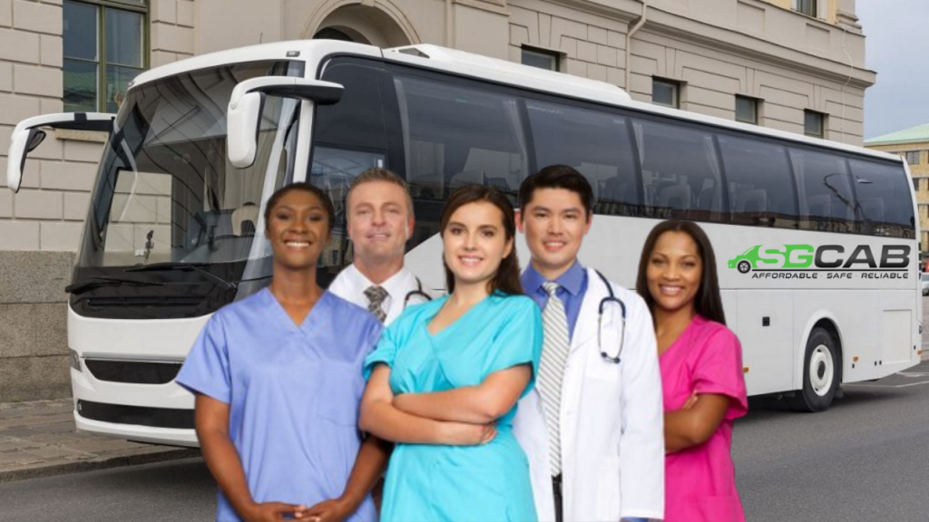 Medical Workers Shuttle Bus Services